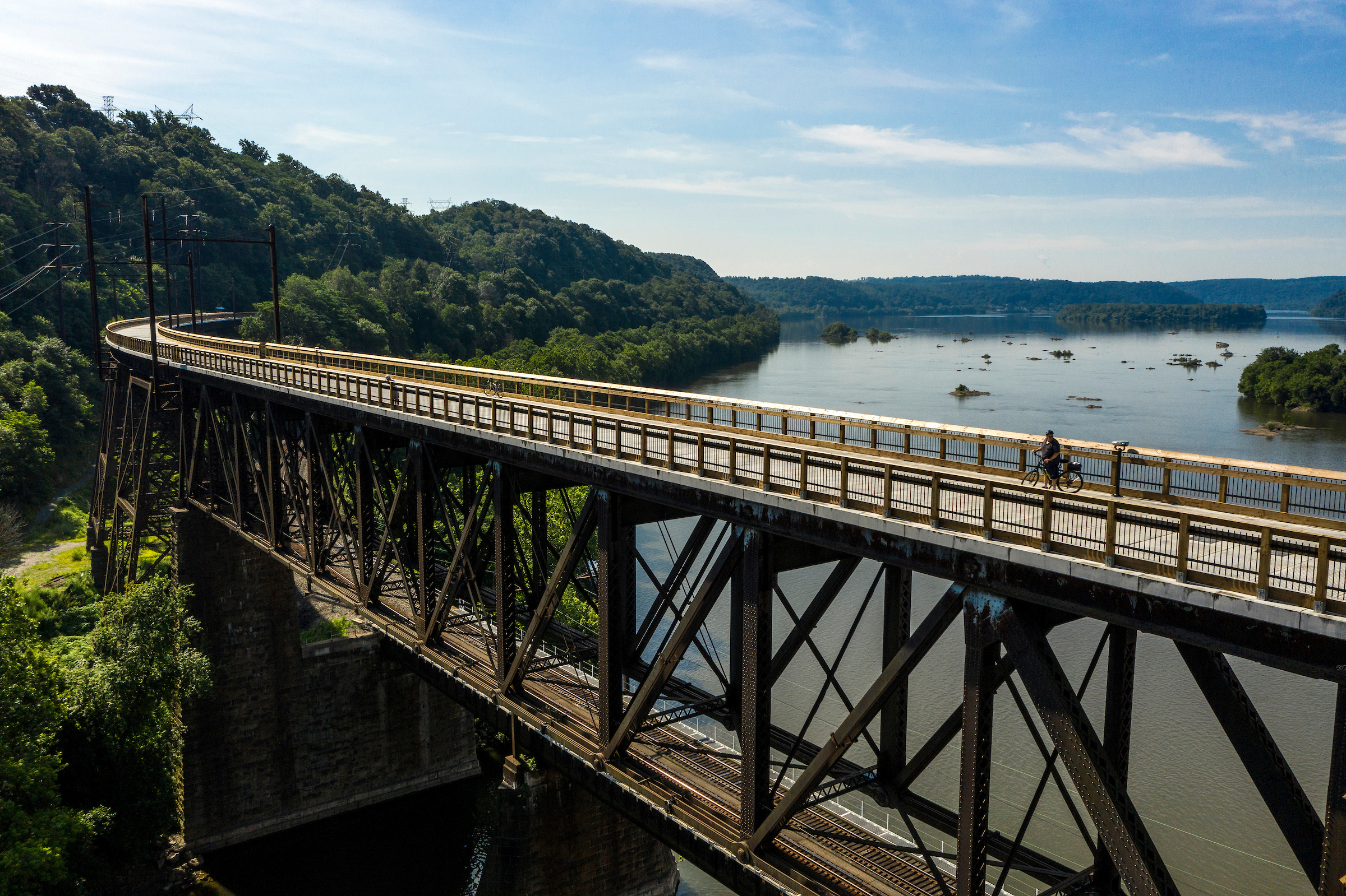Historic Pennsylvania trestle bridge reopens for outdoor recreation ...