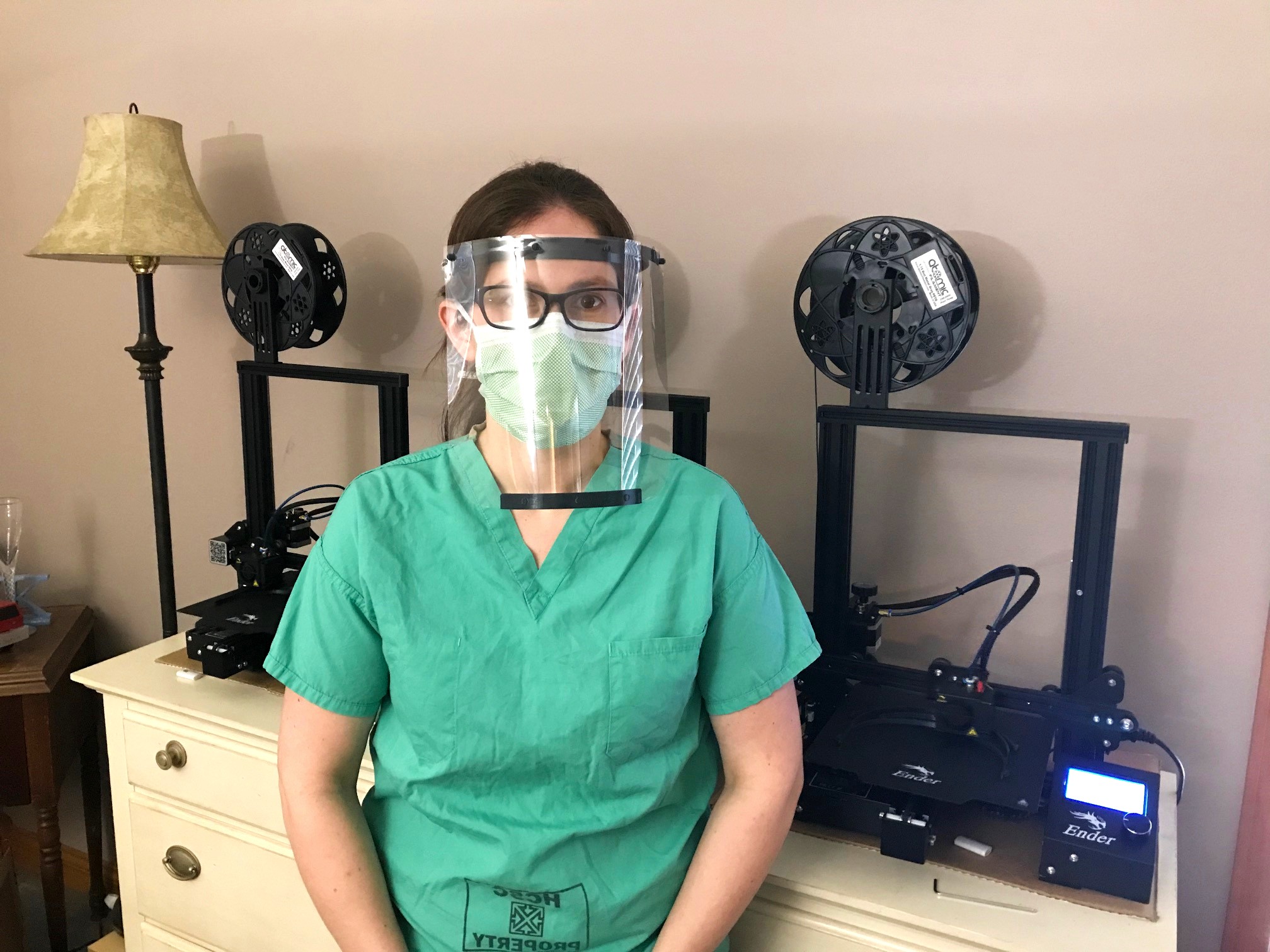 Employee engineers protective gear for health workers | Williams Companies