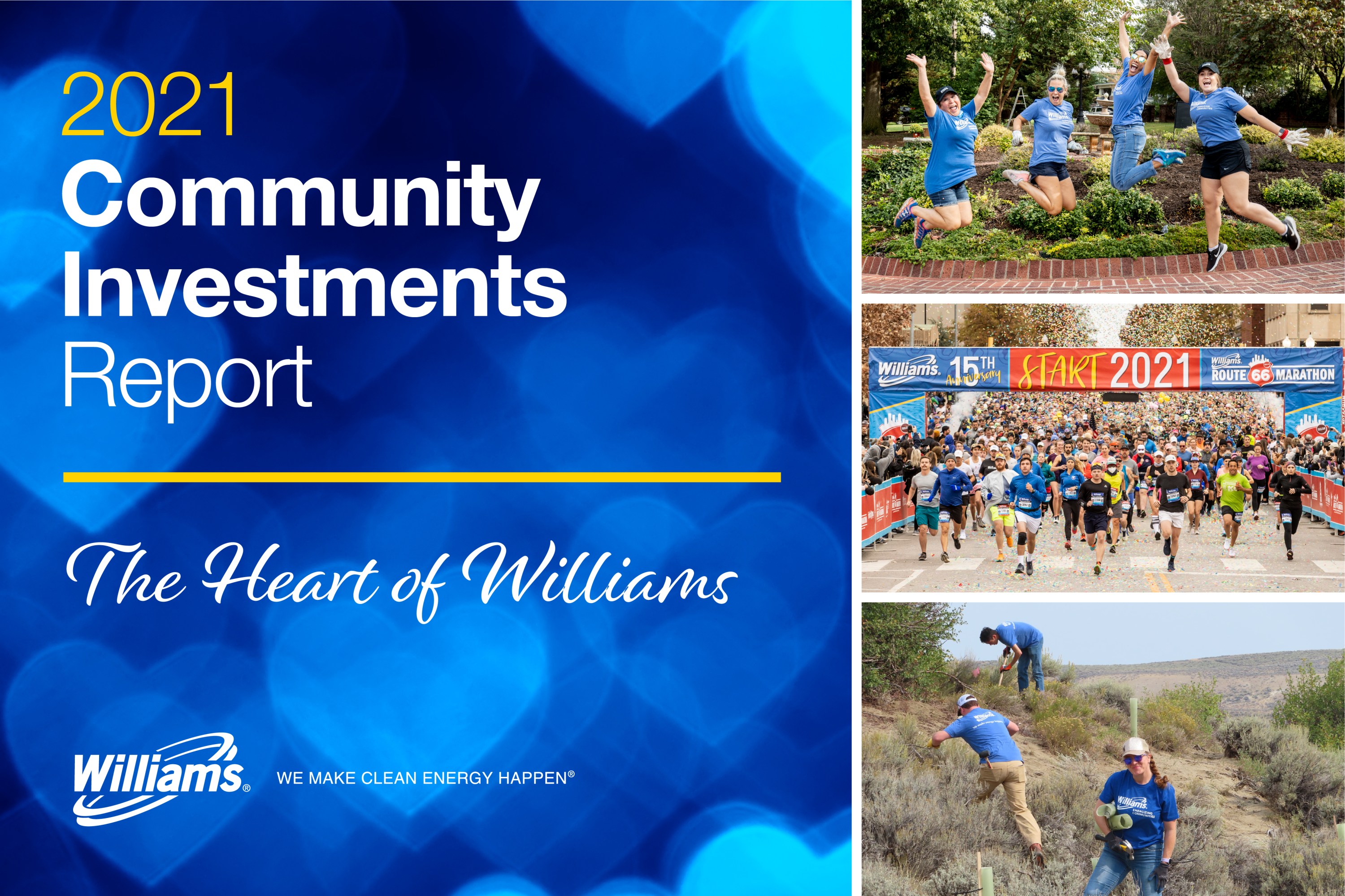 2021 Community Investments Report shows we will be there | Williams ...
