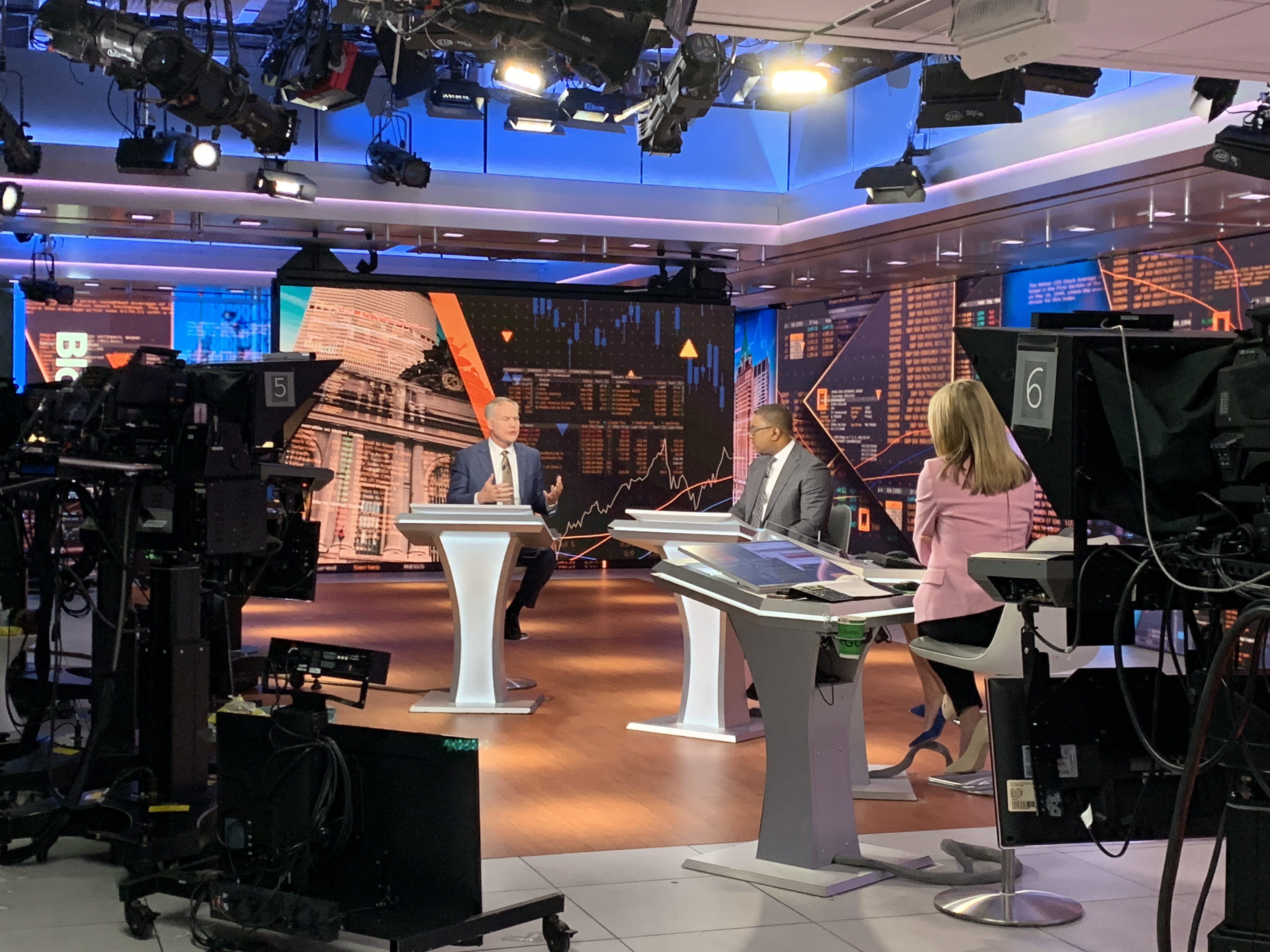 Williams leaders visit Bloomberg studios in New York | Williams Companies