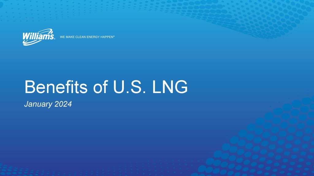 Benefits of U.S. LNG | Williams Companies
