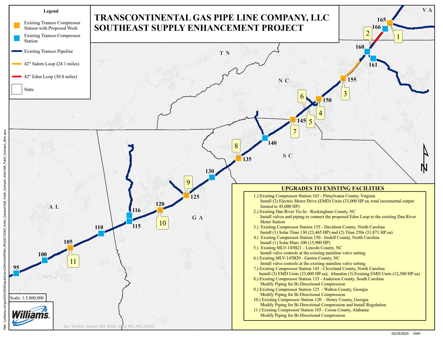 Southeast Supply Enhancement | Williams Companies