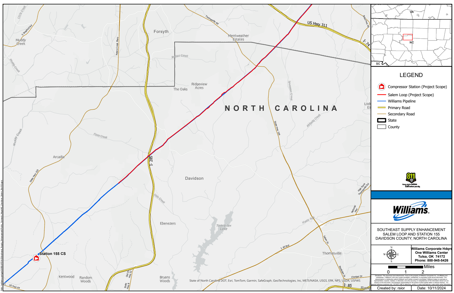 Southeast Supply Enhancement | Williams Companies