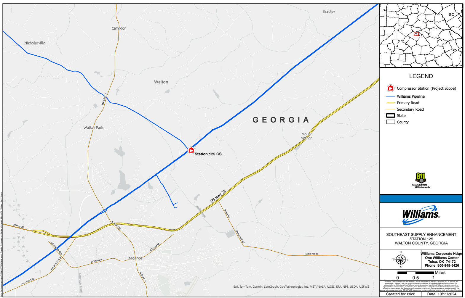 Southeast Supply Enhancement | Williams Companies